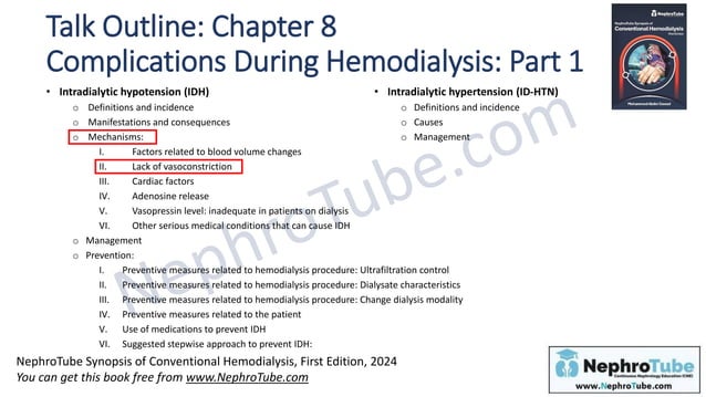 Hemodialysis: Chapter 8, Complications During Hemodialysis, Part 1 - Dr.Gawad | PDF | Heart and ...