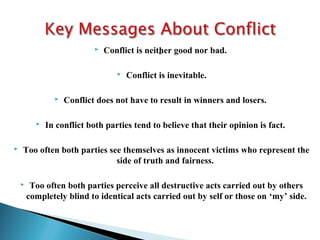 Chapter 8 conflict mangement skills rev 10 12 | PPT