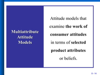 Consumer Attitude Formation and change | PPT