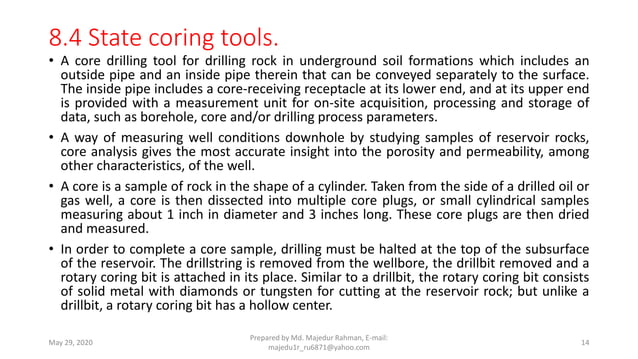 Coring | PPTX