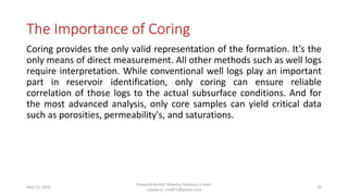 Coring | PPTX
