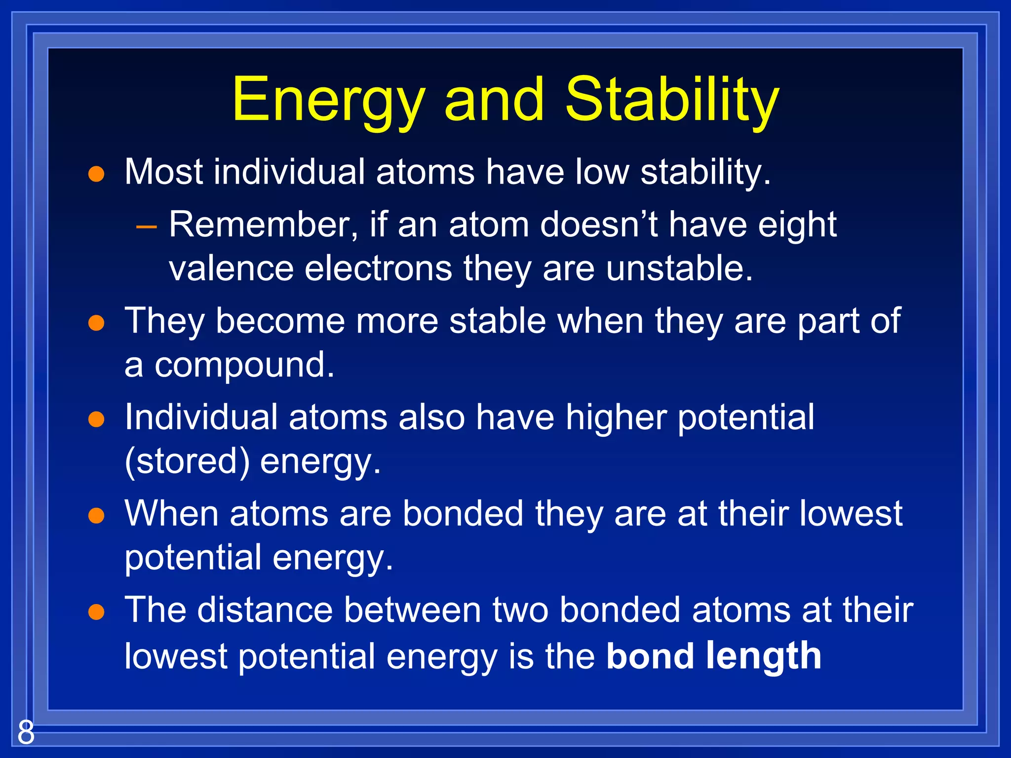 Chapter 8 covalent bonding | PPTX