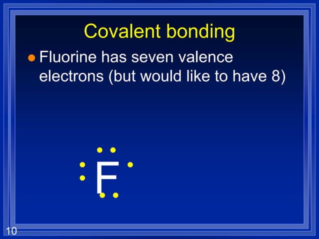 Chapter 8 covalent bonding | PPTX