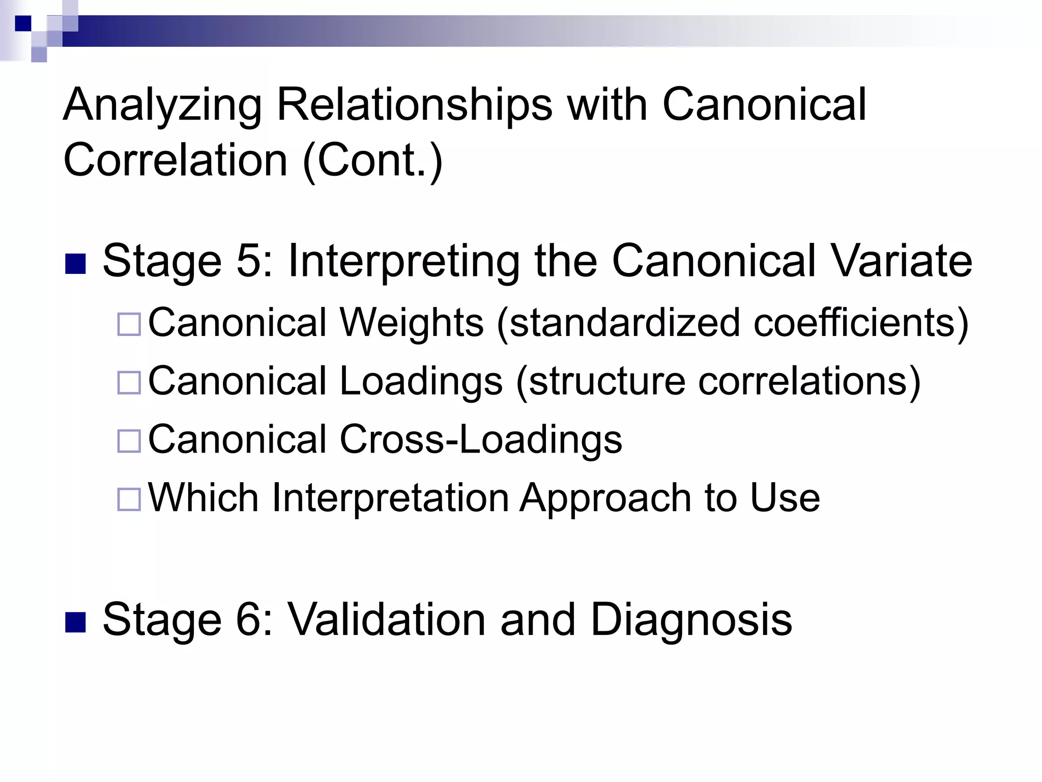 Canonical Correlation Analysis | PPT