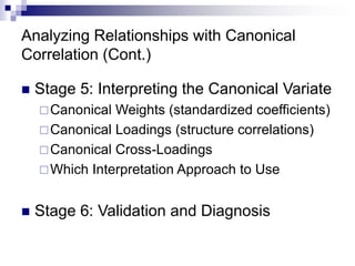 Canonical Correlation Analysis | PPT