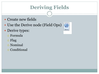 Chapter 8 Deriving and Reclassifying Fields.pptx