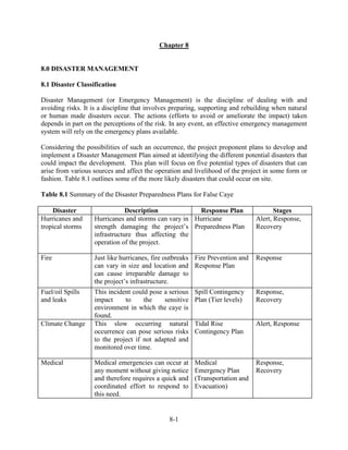 Chapter 8 disaster management | PDF