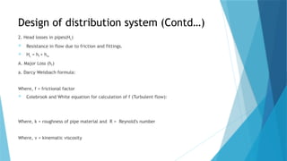 Chapter 8 Distribution System purbanchal university | PPTX