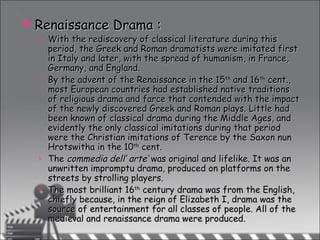 Chapter 8 : DRAMA | PPT