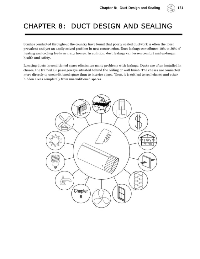 Chapter 8 duct design and sealing | PDF