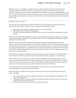 Chapter 8 duct design and sealing | PDF