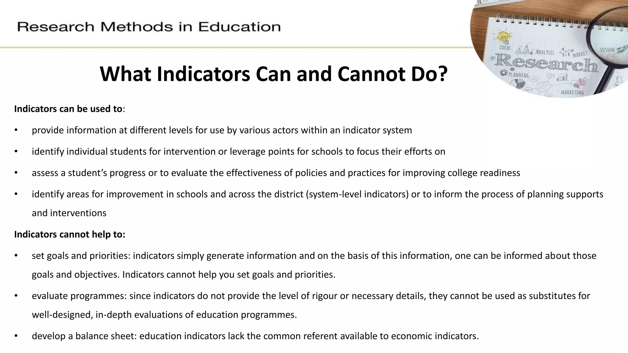Chapter 8 Education Indicators | PPT Chapter 8 Education Indicators | PPT