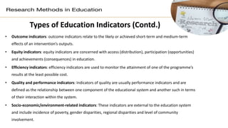 Chapter 8 Education Indicators | PPTX