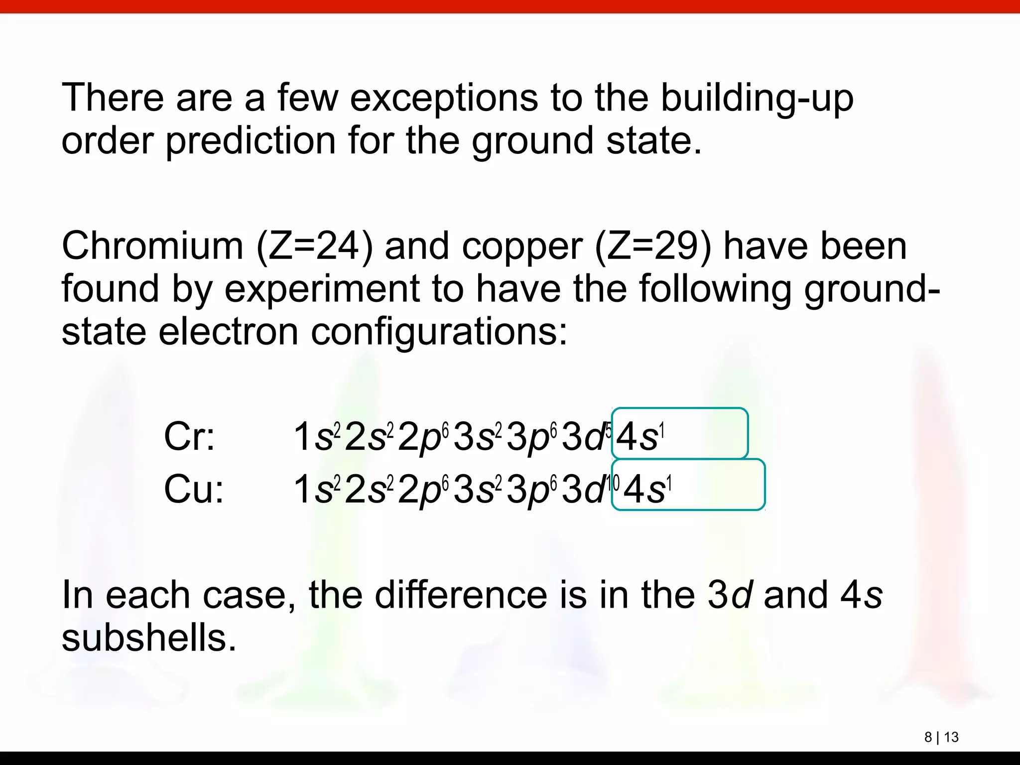 Chapter 8 electron configuration and periodicity (1) | PPT