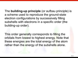 Chapter 8 electron configuration and periodicity (1) | PPT