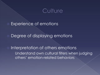 Interplay - Emotions (Ch.8) | PPTX