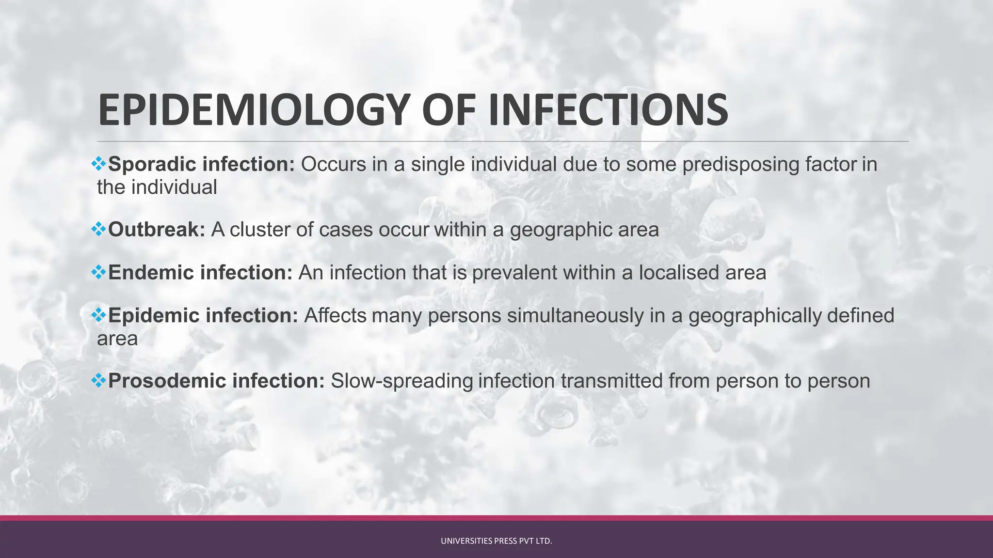 Epidemiology of infectious diseases .pptx