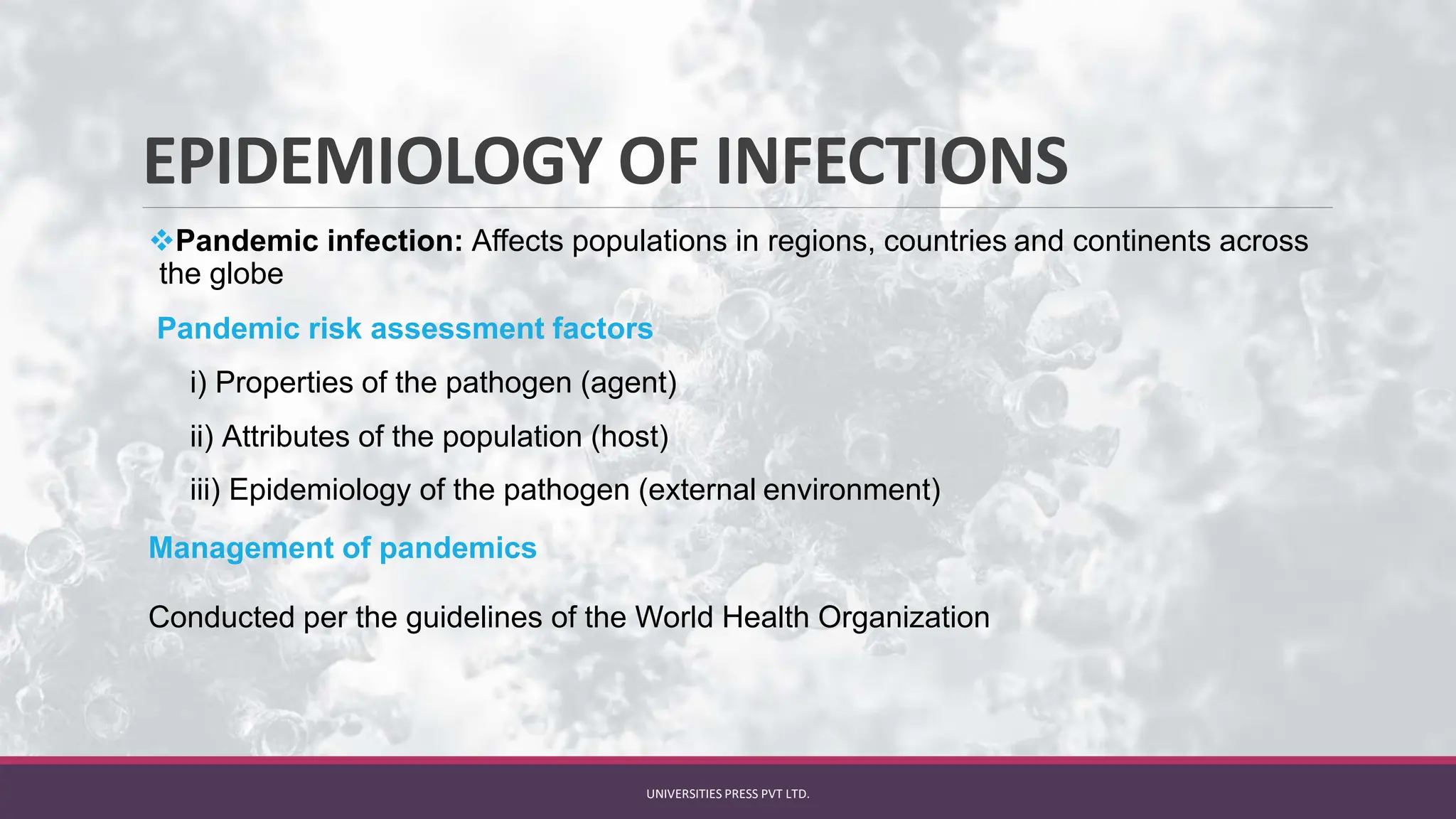Epidemiology of infectious diseases .pptx