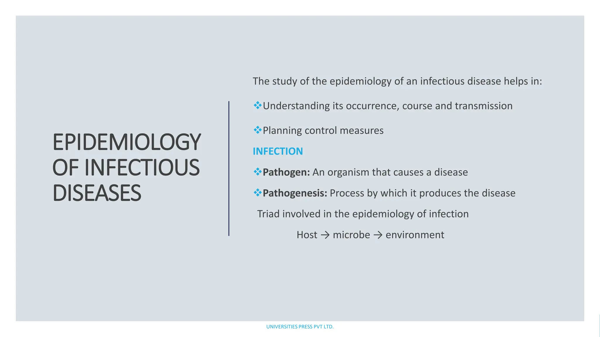 Epidemiology of infectious diseases .pptx