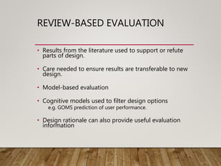 Chapter 8 eval. tech. lesson 1 | PPT
