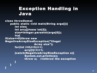 exception handling | PPT