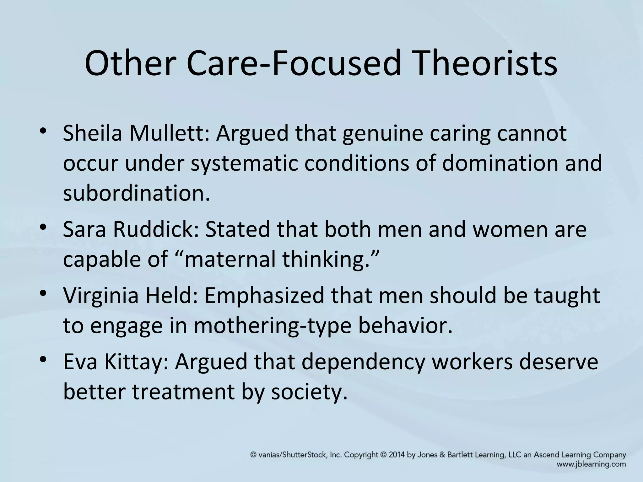 Chapter 8 feminist ethics | PPT