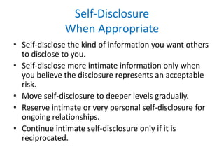 Chapter 8 (guidelines and communication strategies for disclosure) | PPTX