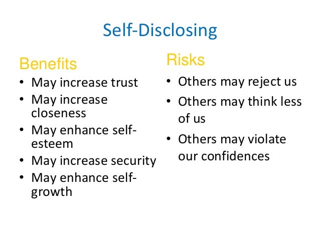 Disclosure Meaning