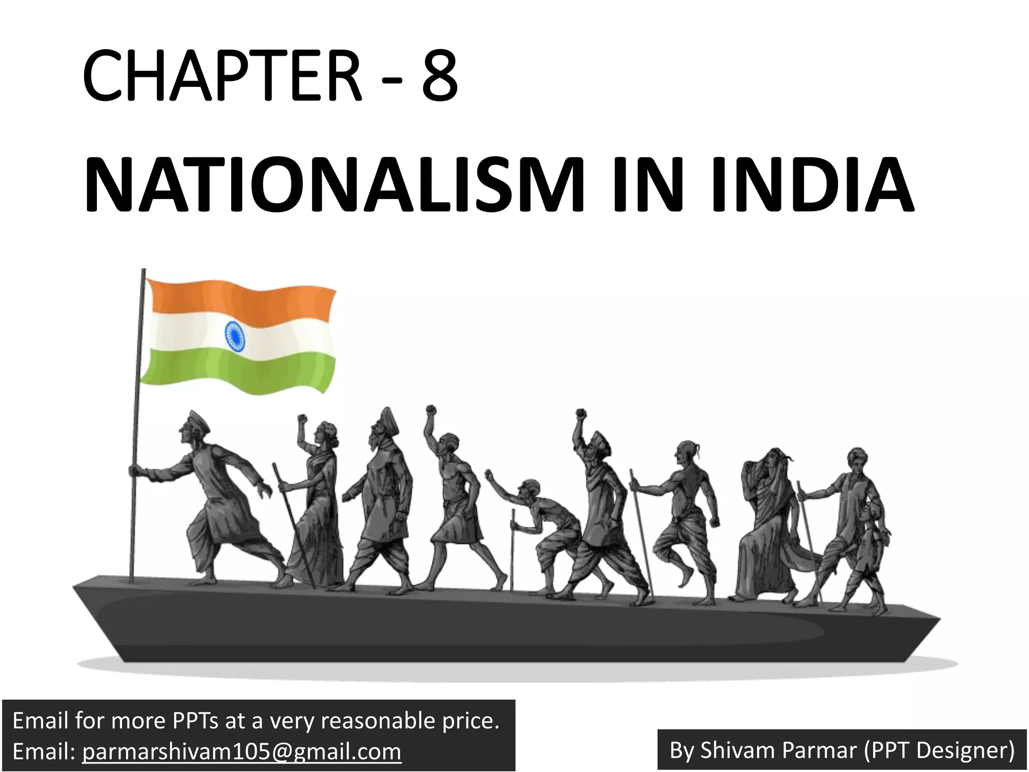 Chapter - 2, Nationalism in India, History, Social Science, Class 10 | PDF