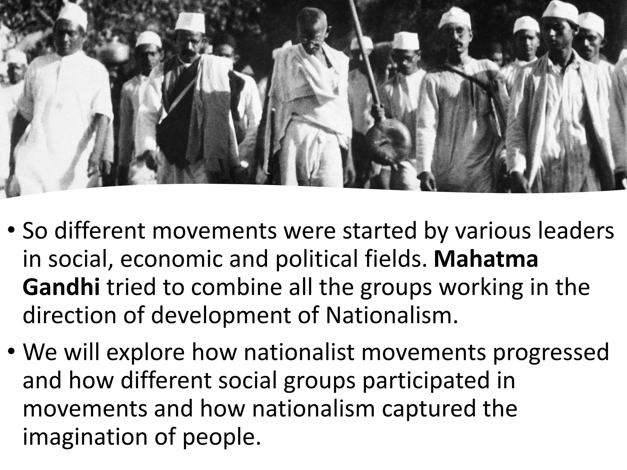 Chapter - 2, Nationalism in India, History, Social Science, Class 10 | PDF