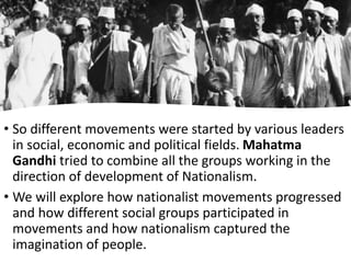 Chapter - 2, Nationalism in India, History, Social Science, Class 10 | PDF