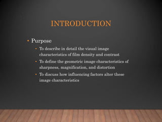 Chapter 8: Image Characteristics | PPT