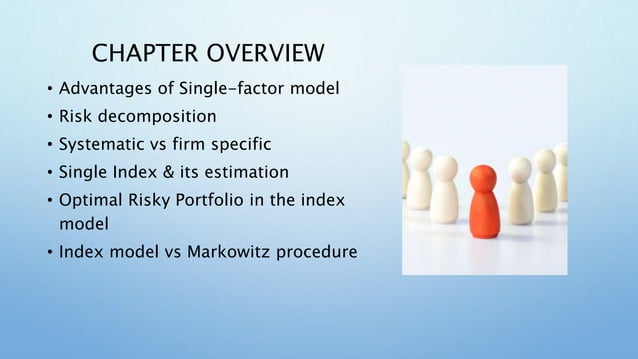 Chapter 8 Index Model, Index Model, Index Model | PPT