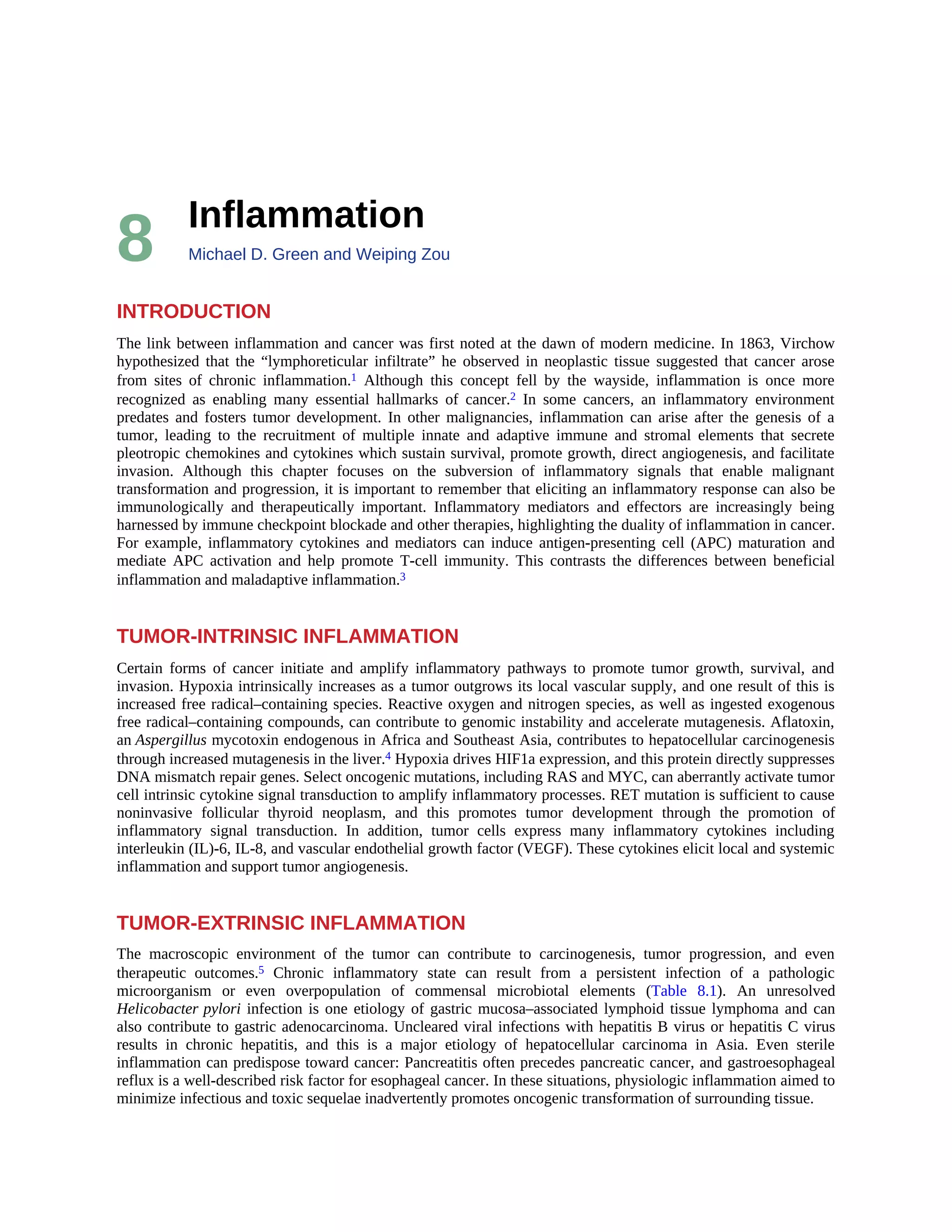 Chapter 8 inflammation | PDF