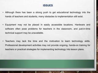 Chapter 8_Issues in Implementing Technology in Schools.pptx