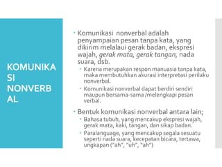 Chapter 8 komunikasi | PPTX