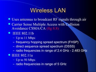 Chapter 8 lan_technologies_and_network_topology | PPT