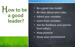 Organizational Development: LEADERSHIP | PPTX