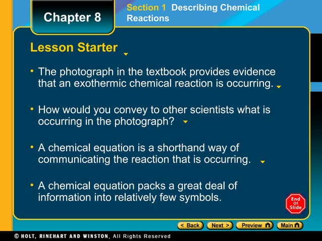 Pre-AP: Types of Reactions / Activity Series | PPT