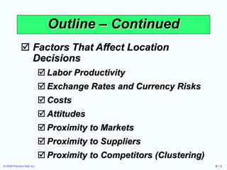 Chapter 8 Location Strategy.ppt