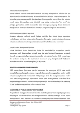 Chapter 8 management information system 12th edition 2012 laudon | PDF