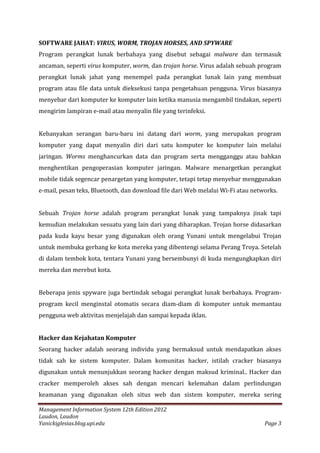 Chapter 8 management information system 12th edition 2012 laudon | PDF