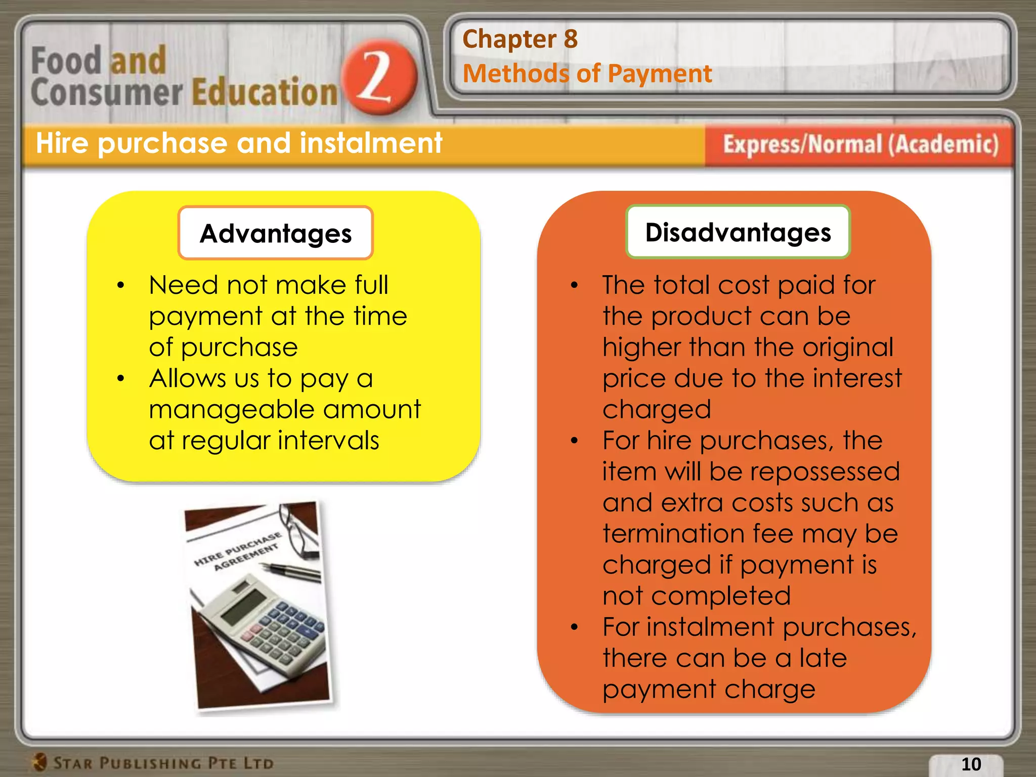 Chapter 8 Methods of Payment | PPTX | Credit Cards | Personal Debt