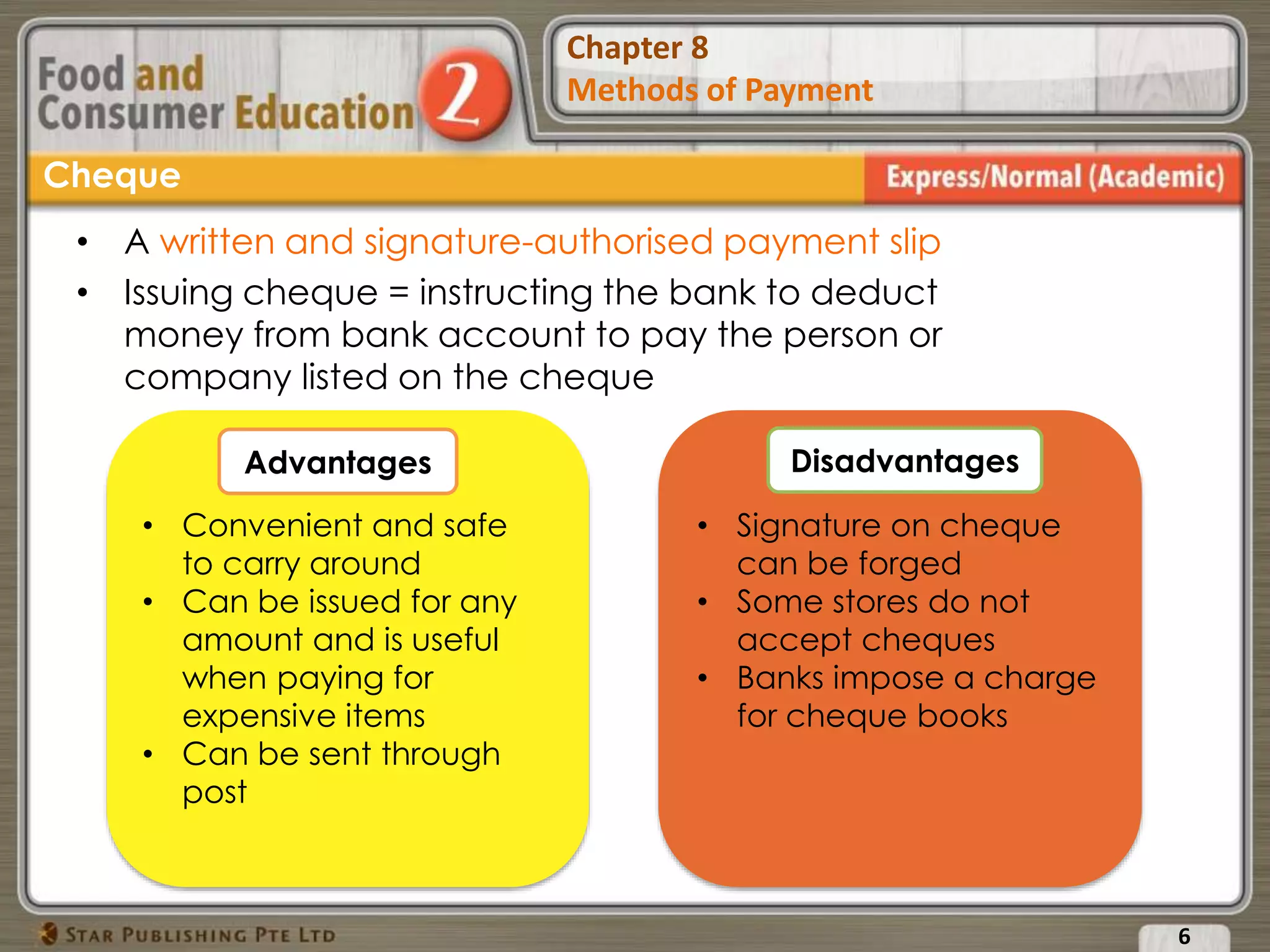 Chapter 8 Methods of Payment | PPTX