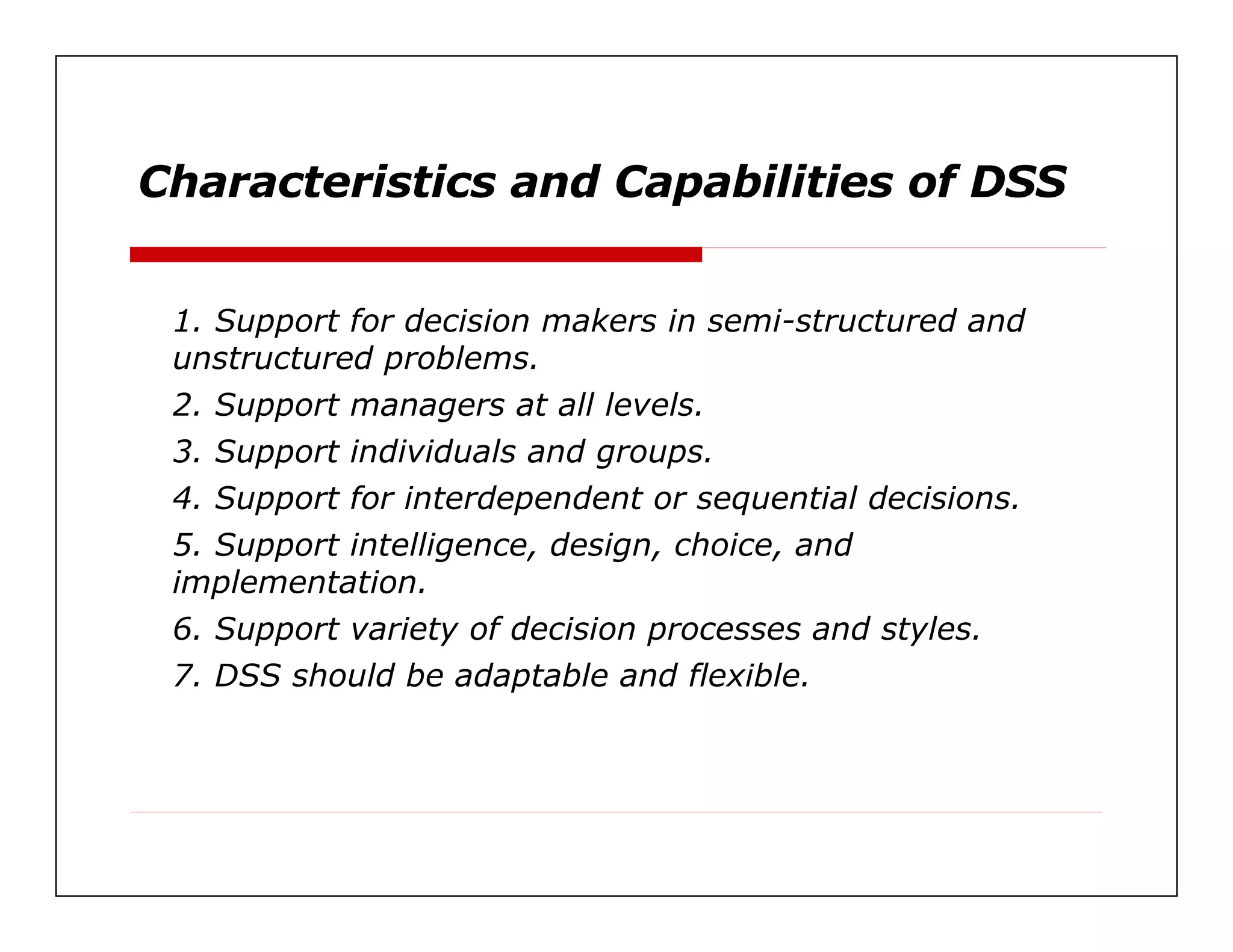 Chapter 8 Mis Decision Support System | PPT