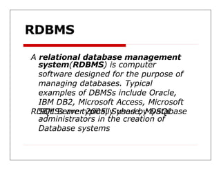 Chapter 8 Mis Decision Support System | PPT | Databases | Computer ...