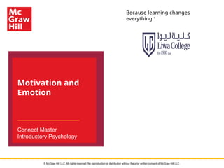 Chapter 8 Motivation Emotion psycology medicine .pptx
