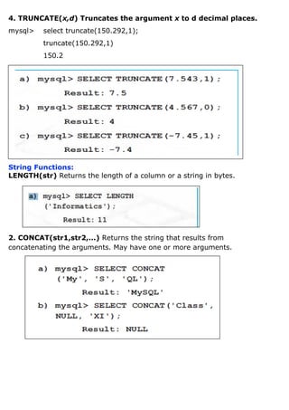 Chapter8 my sql revision tour | PDF