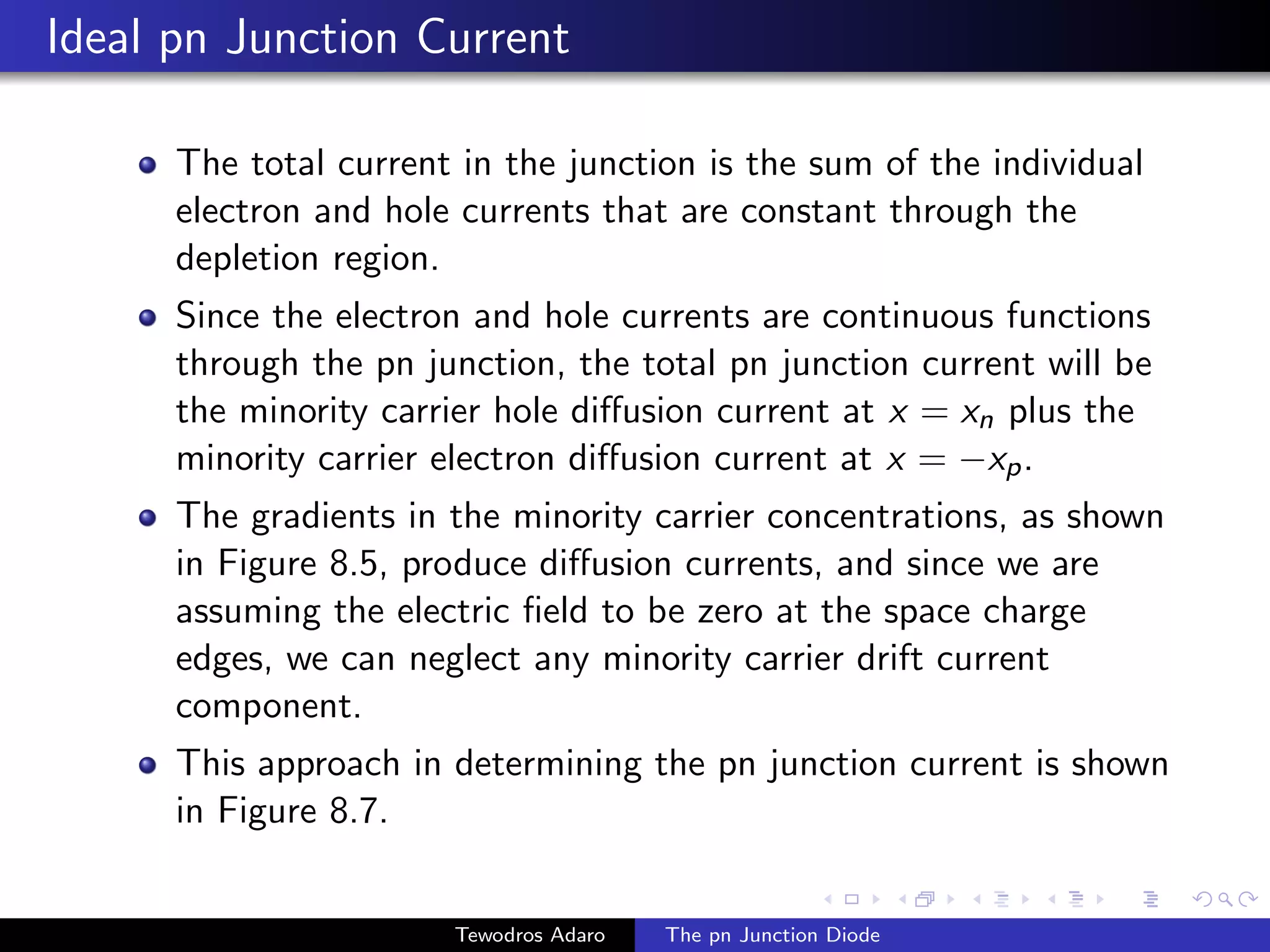 The pn Junction Diode | PDF
