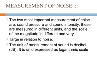 Chapter 8 noise mitigation and measurement | PPT